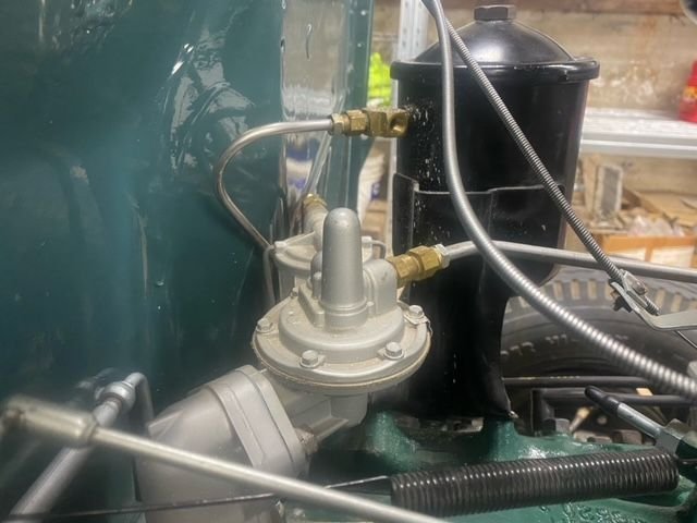 Flathead V8 Oil Filter Plumbing - Ford Truck Enthusiasts Forums