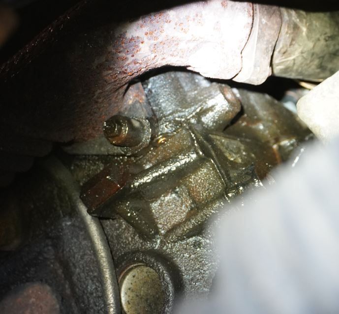 Oil Leak at upper rear of engine - late 2004 model - Ford Truck ...
