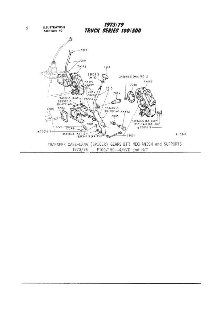 1978 F-150 Transfer case mount - Ford Truck Enthusiasts Forums