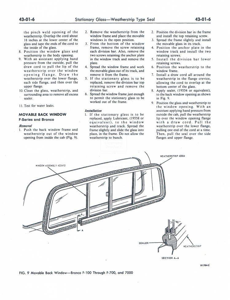 78 Ford F150 rear window glass - Ford Truck Enthusiasts Forums
