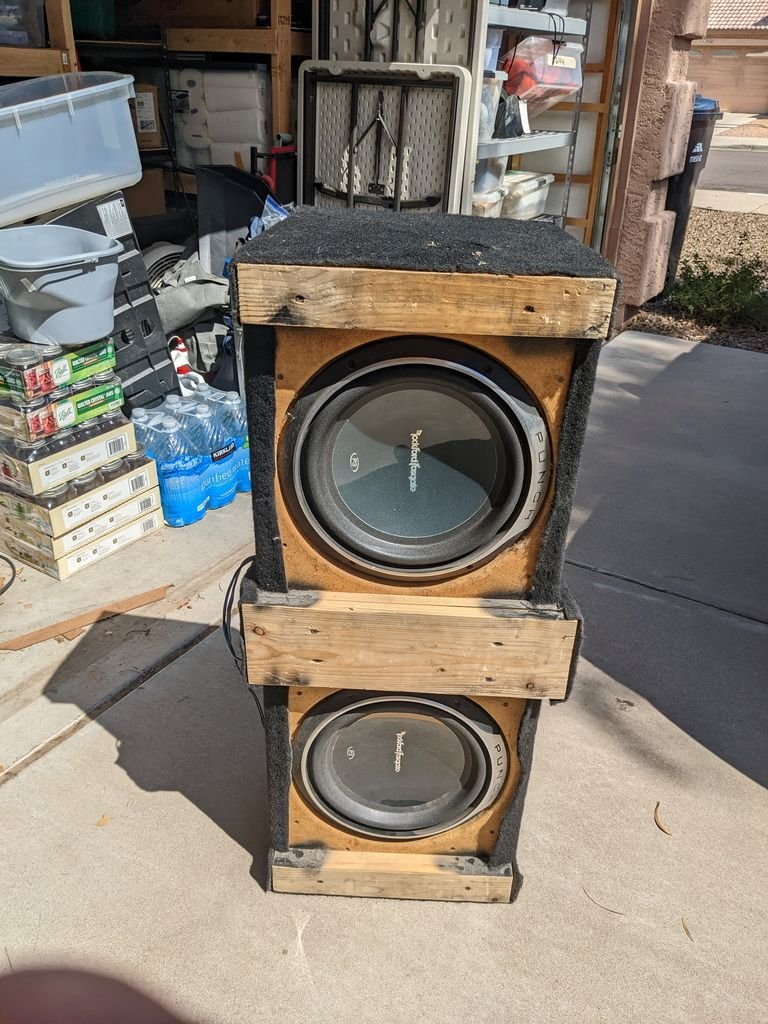Rockford Fosgate Subwoofer Box 2x10" Punch P3 Speakers, Mesa, AZ $150 ...