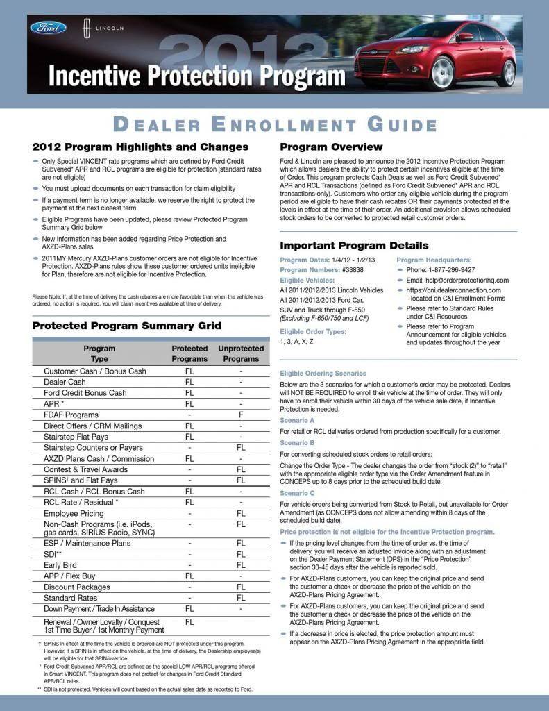 Can they, or can't they? (Incentives) - Page 2 - Ford Truck Enthusiasts ...