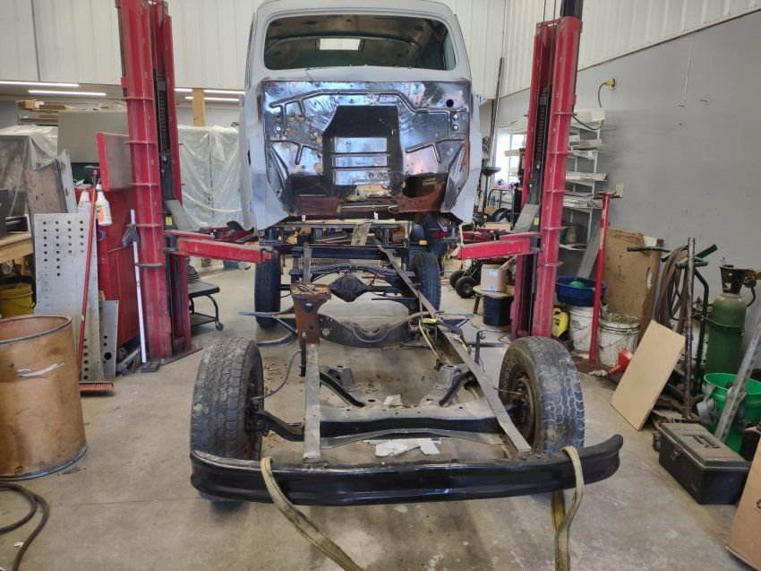Who said frame swaps were hard, I did one in one day - Ford Truck ...