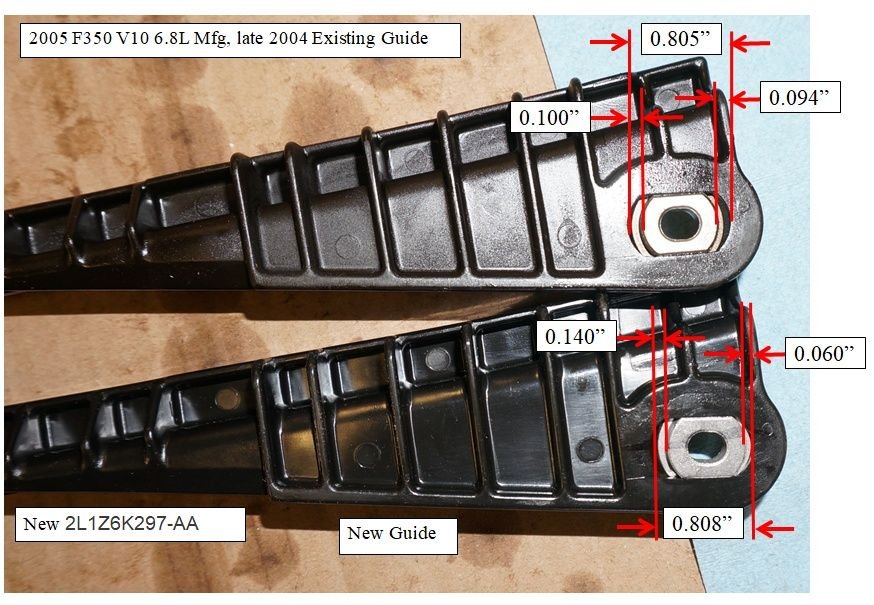 2005 3 Valve V10 Timing chain guides - Ford Truck Enthusiasts Forums