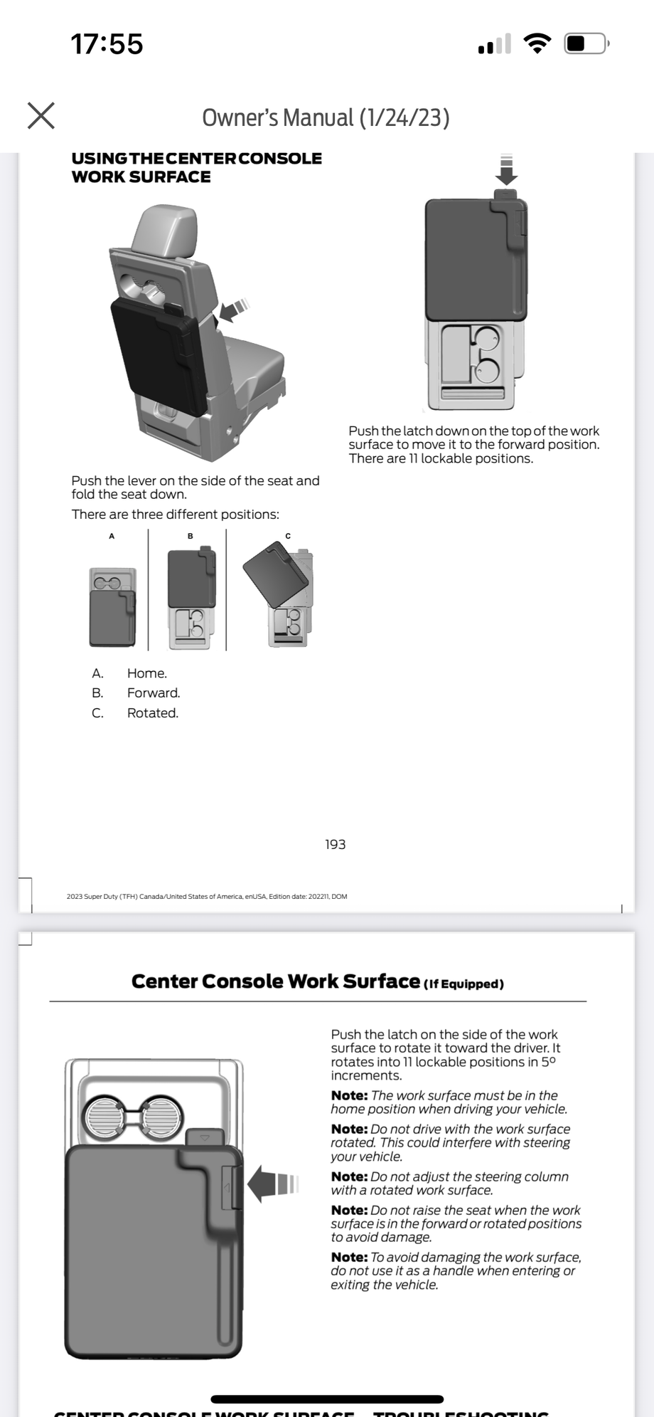 Center console workstation. - Ford Truck Enthusiasts Forums