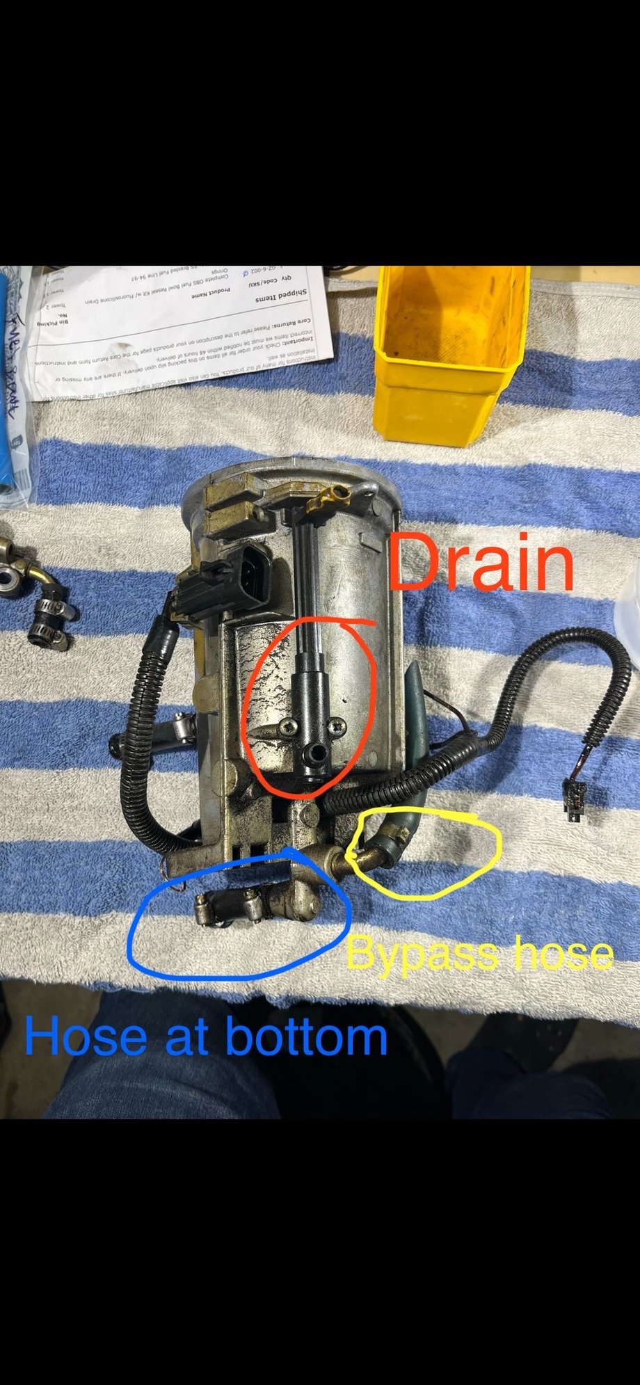 Diesel Leaking From Top of Engine - Ford Truck Enthusiasts Forums