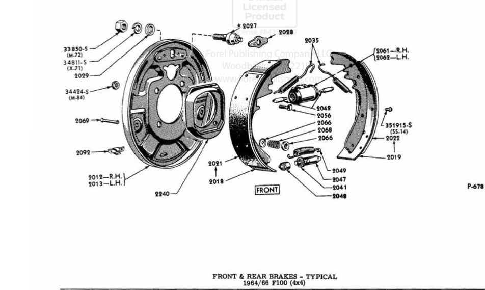 1966 F100 4x4 Brakes - Ford Truck Enthusiasts Forums