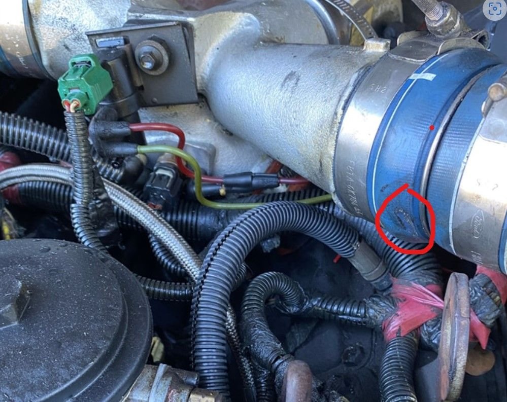 Oil leak front driver side - Ford Truck Enthusiasts Forums