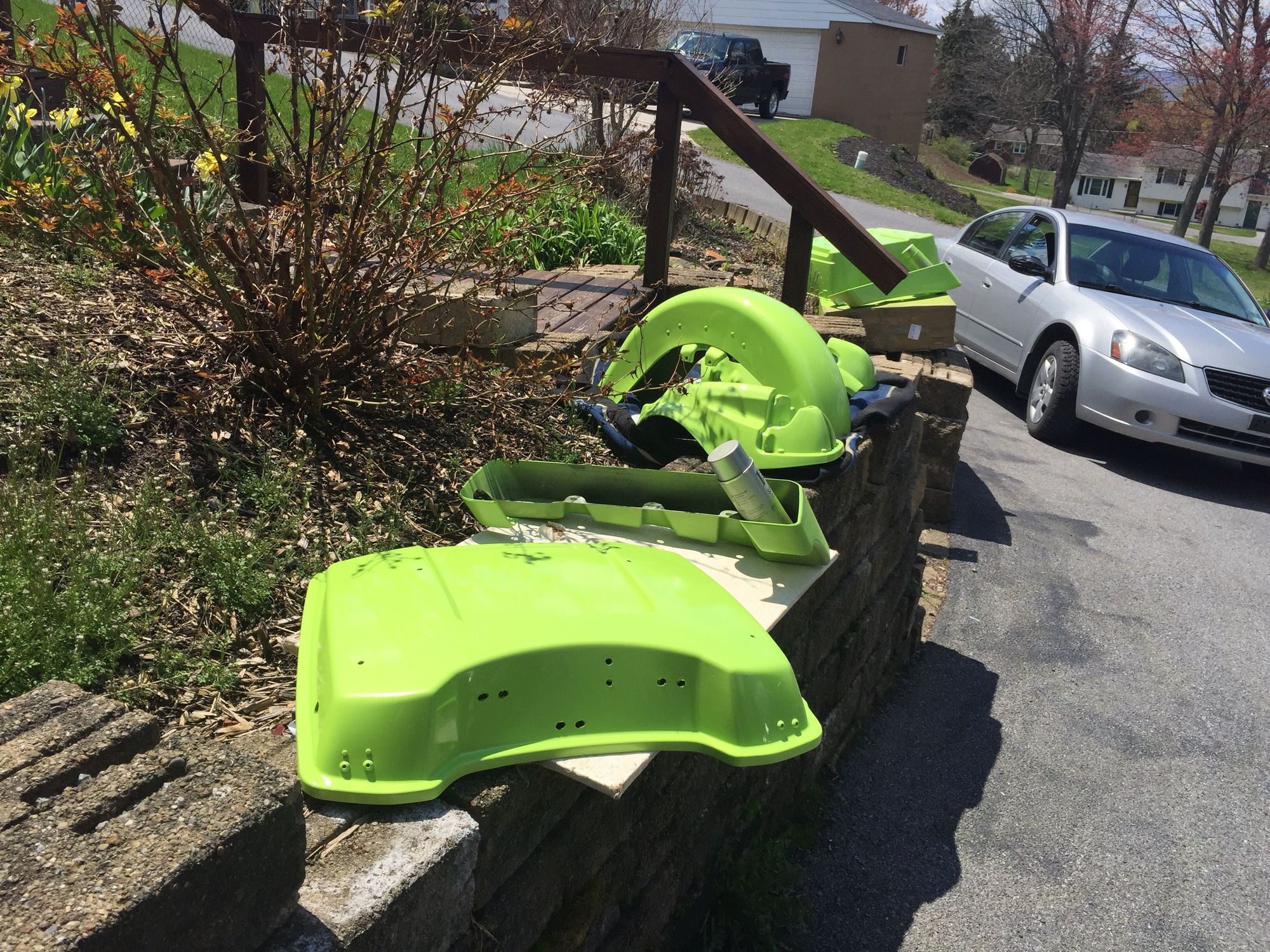 Default My MOPAR sublime green and matte black paint project has ...