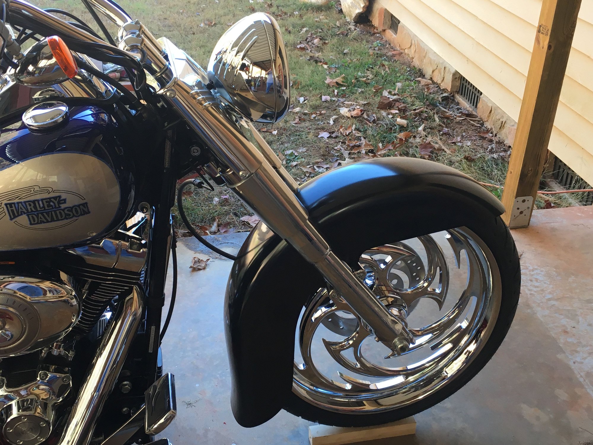 FLSTF Front End on 07 FXSTC - Page 2 - Harley Davidson Forums