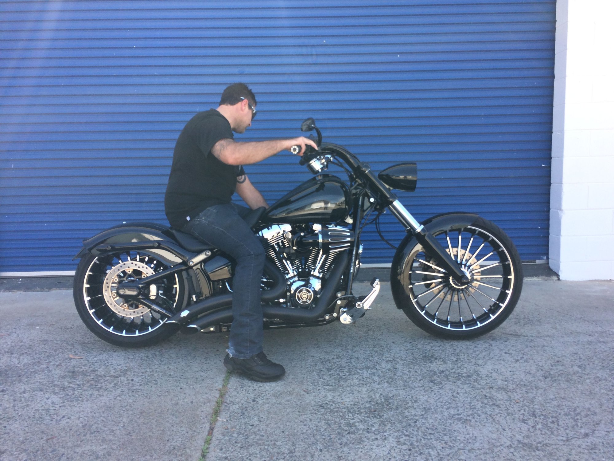 Breakout burleigh bars question? - Harley Davidson Forums