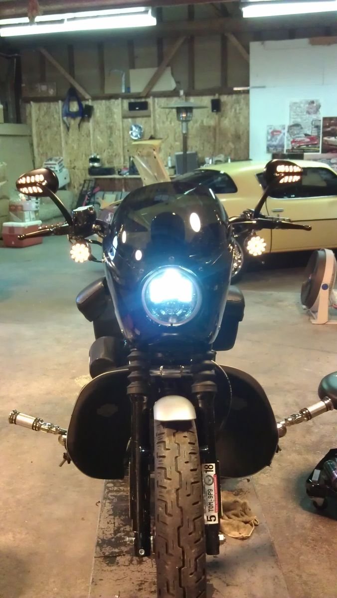 DAYMAKER Headlight - 5 3/4 - Harley Davidson Forums