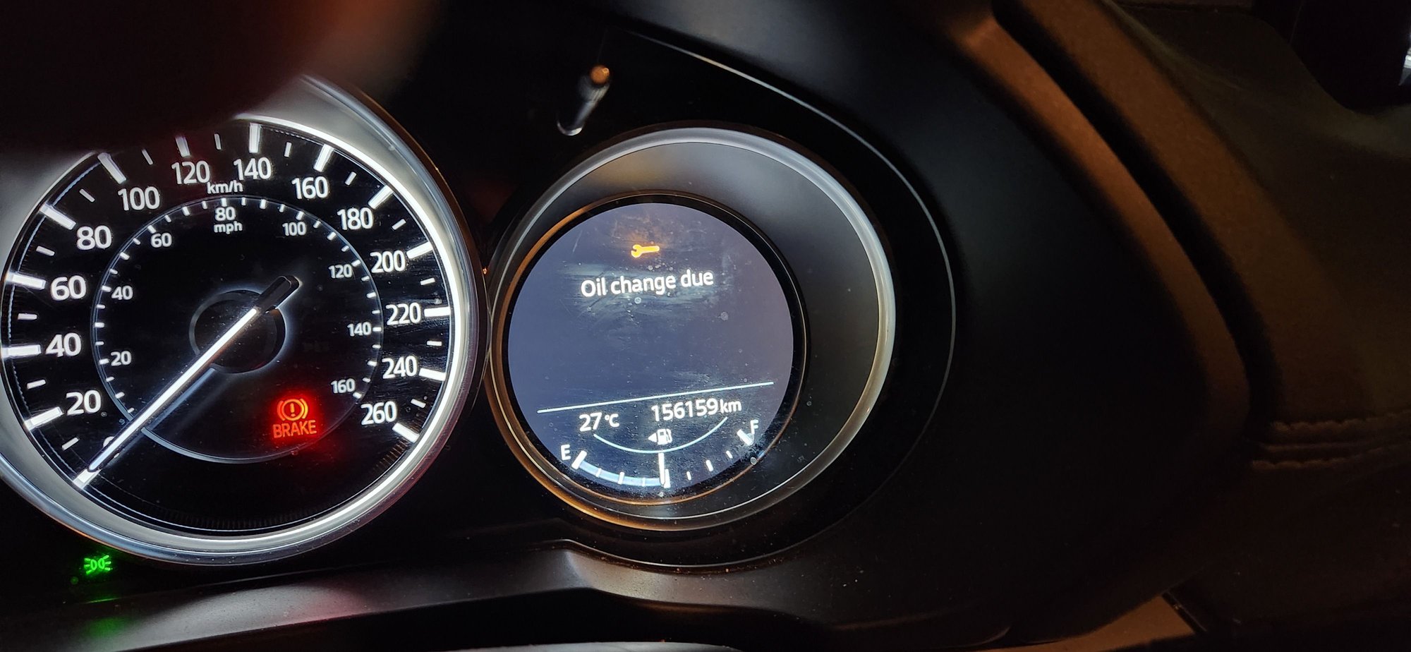 Oil change due store