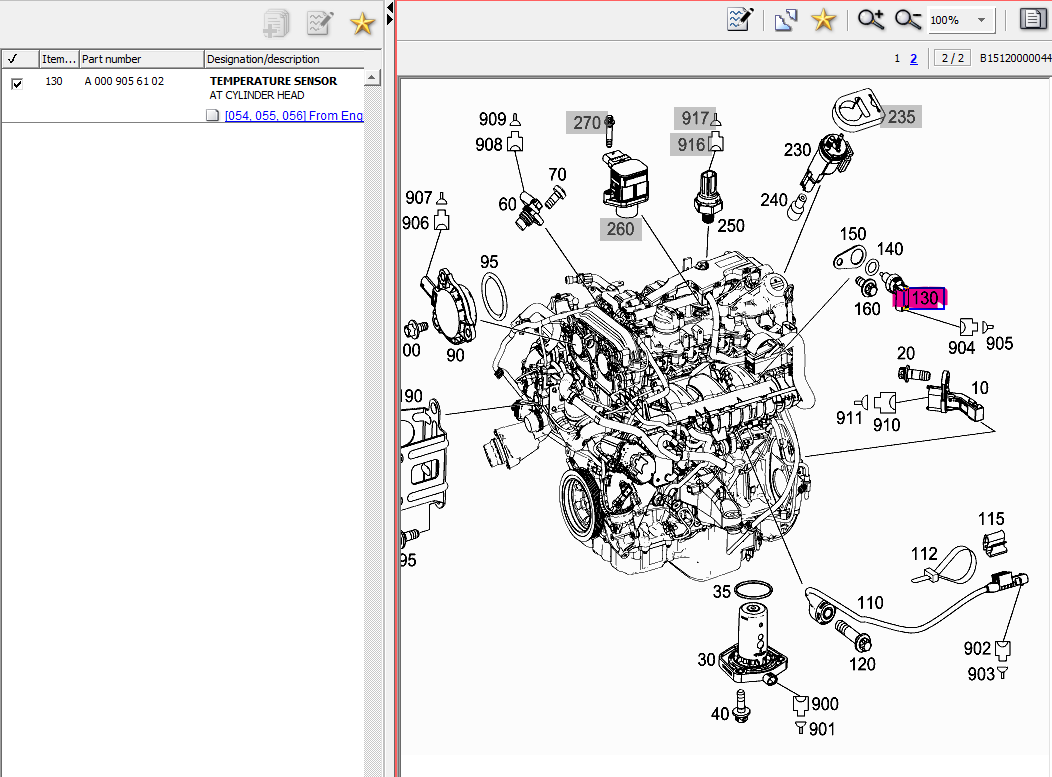 Mercedes Engine Parts Diagram at Michael Gates blog