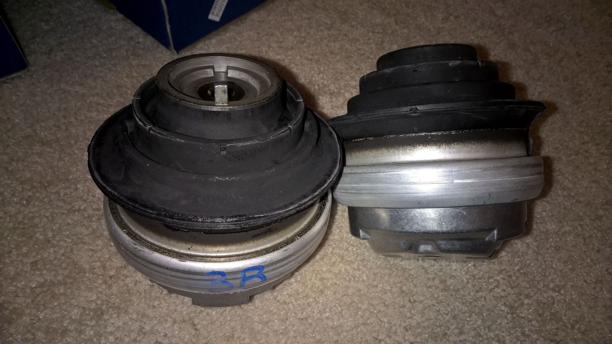 New W210 E55 AMG Bilstein rear shocks + New Lemforder engine mounts ...