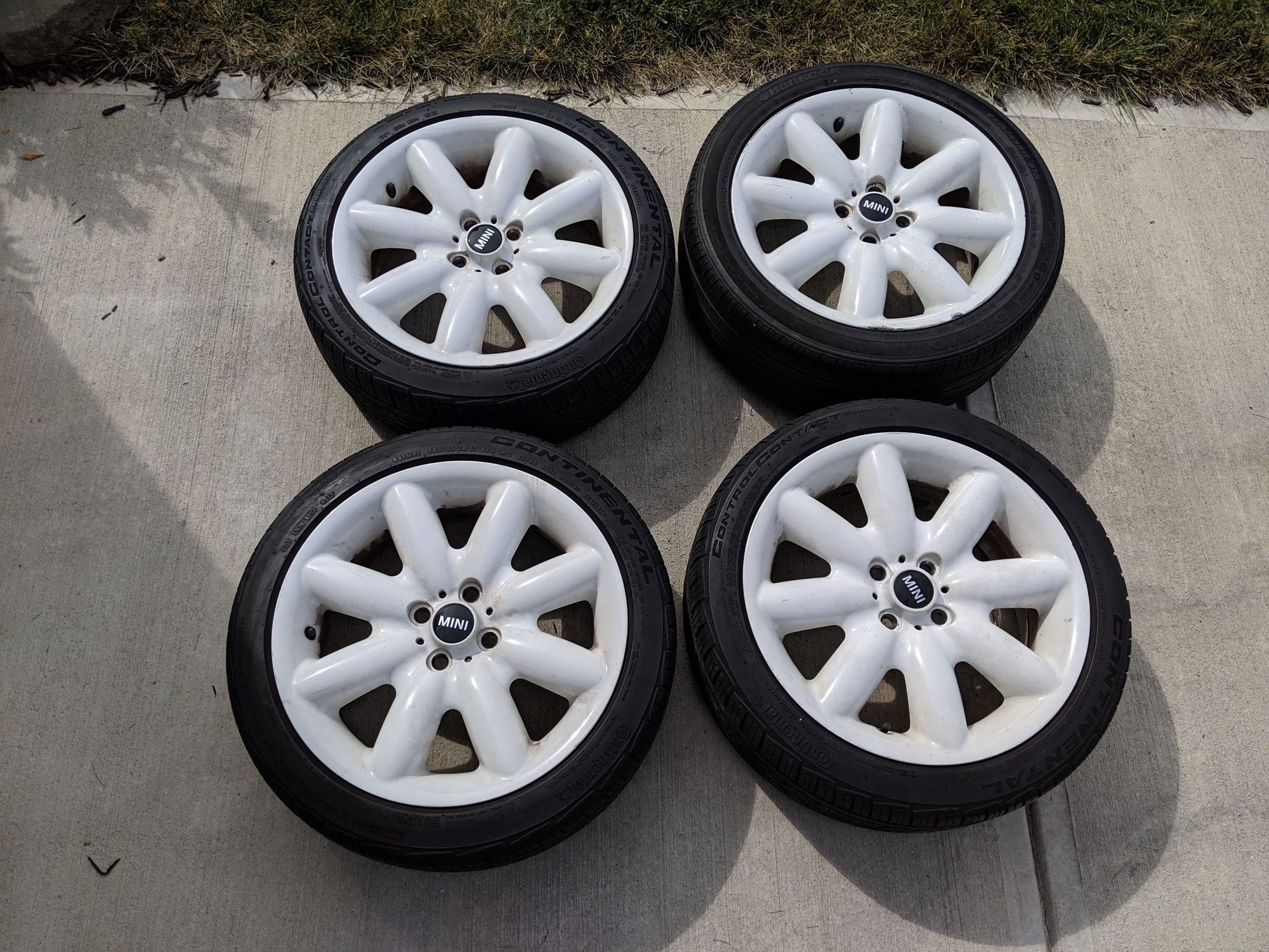 FS:: Mini Cooper S OEM R53 Wheels 17x7 - North American Motoring