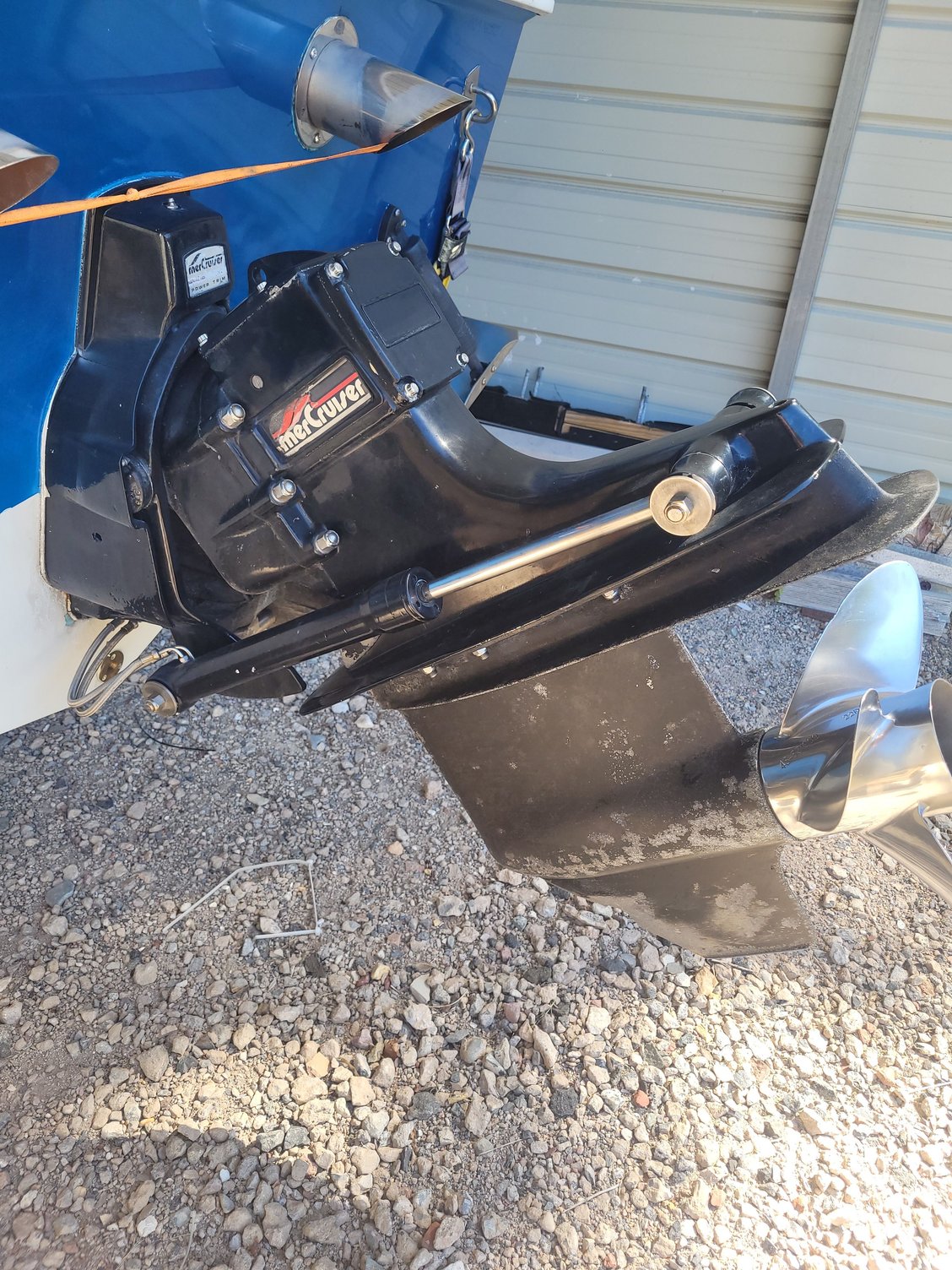 TRS LH drive, transom assembly, merc trans - Offshoreonly.com