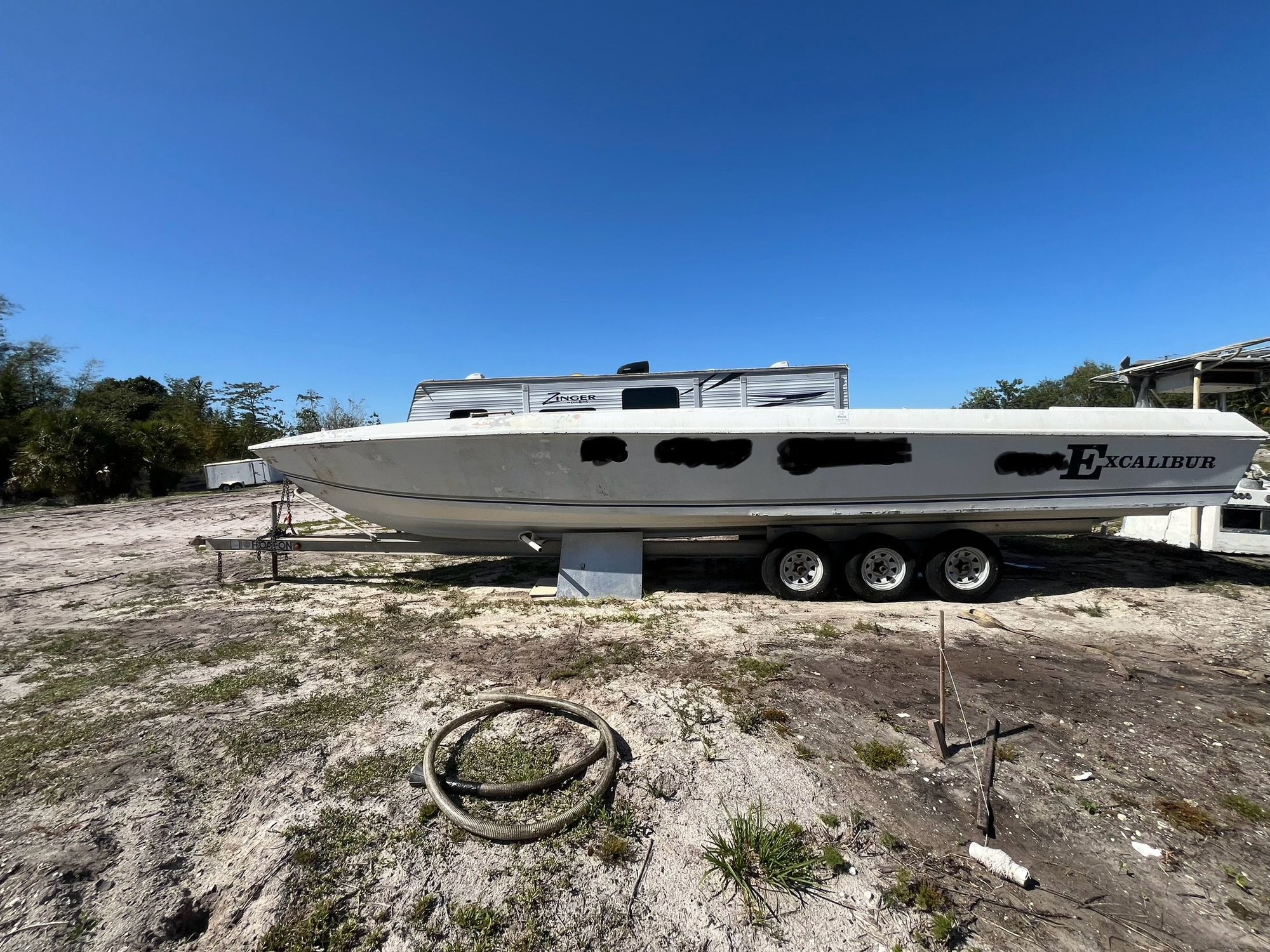 1981 Excalibur Center Console Hull Page 2 Offshoreonly