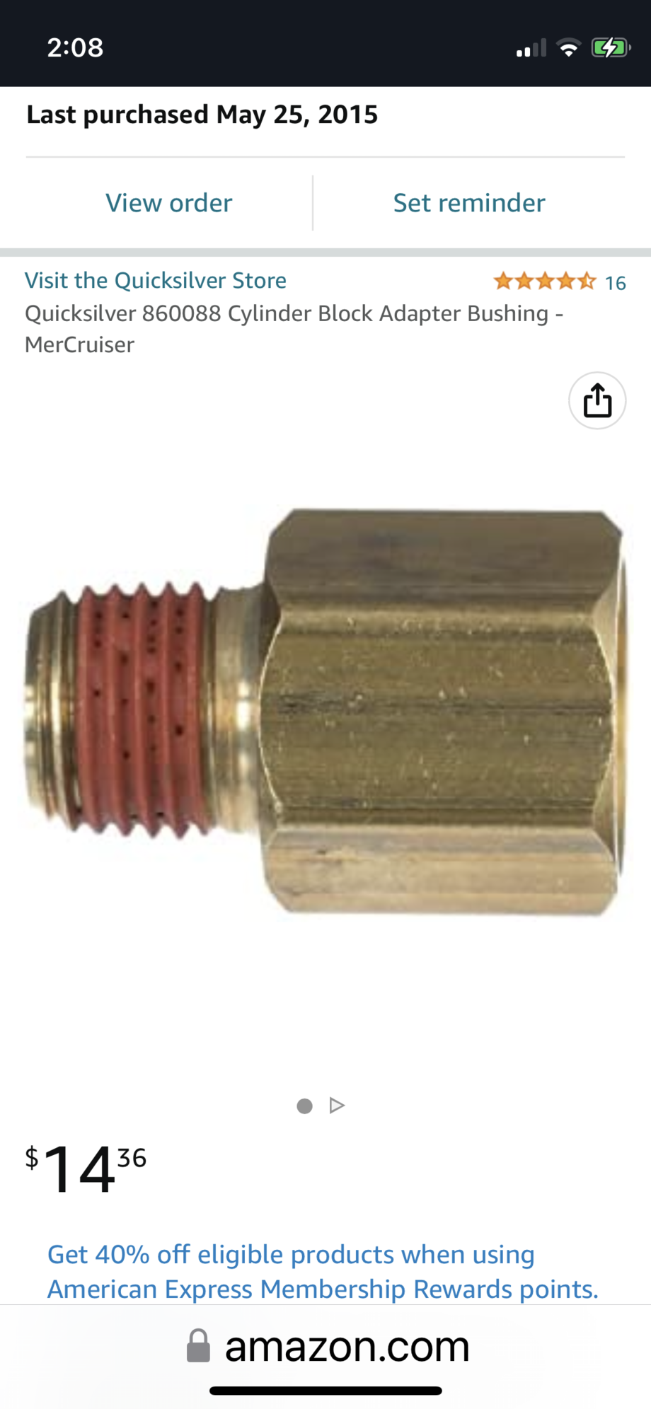 Mercruiser 'blue' block and manifold plugs - what thread ...