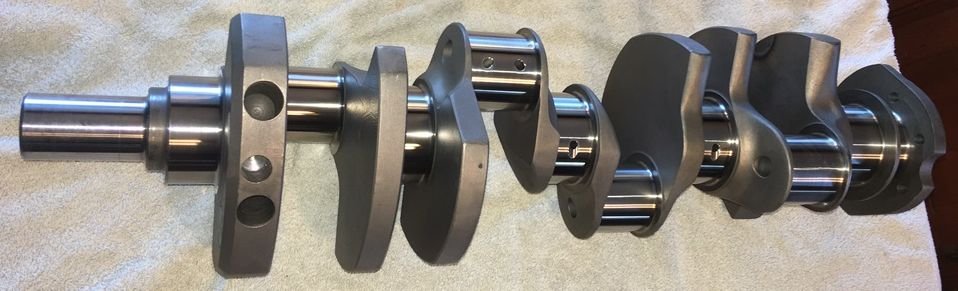 MKIV 454 Blower/Turbo rotating assembly Molner crank. TRW .060 forged ...