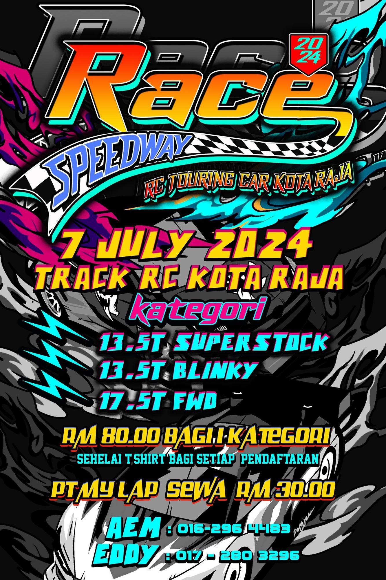RACE SPEEDWAY RC KOTA RAJA -7th July 2024 @Kota Raja RC Track - R/C ...