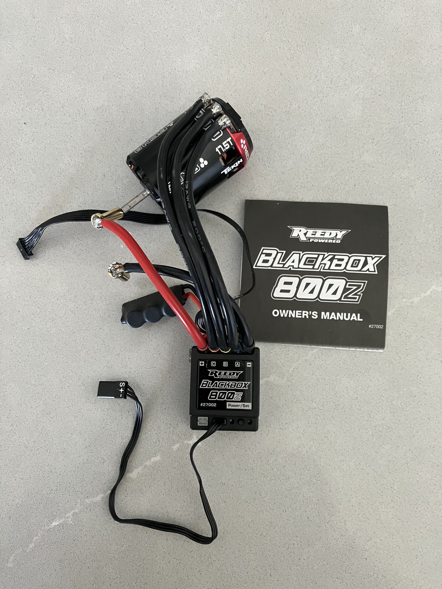 Reedy BlackBox 800z ESC with Tekin Gen3 17.5 motor - R/C Tech Forums