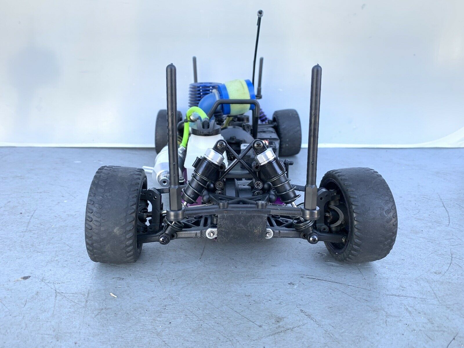(RTR) *RARE* 1/8 HPI SUPER NITRO RS4 RALLY W/ O.S. MAX .18CV-R - R/C ...