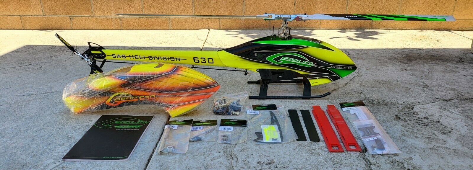 2x SAB 630 Competition Helis, RTF, Spektrum - R/C Tech Forums