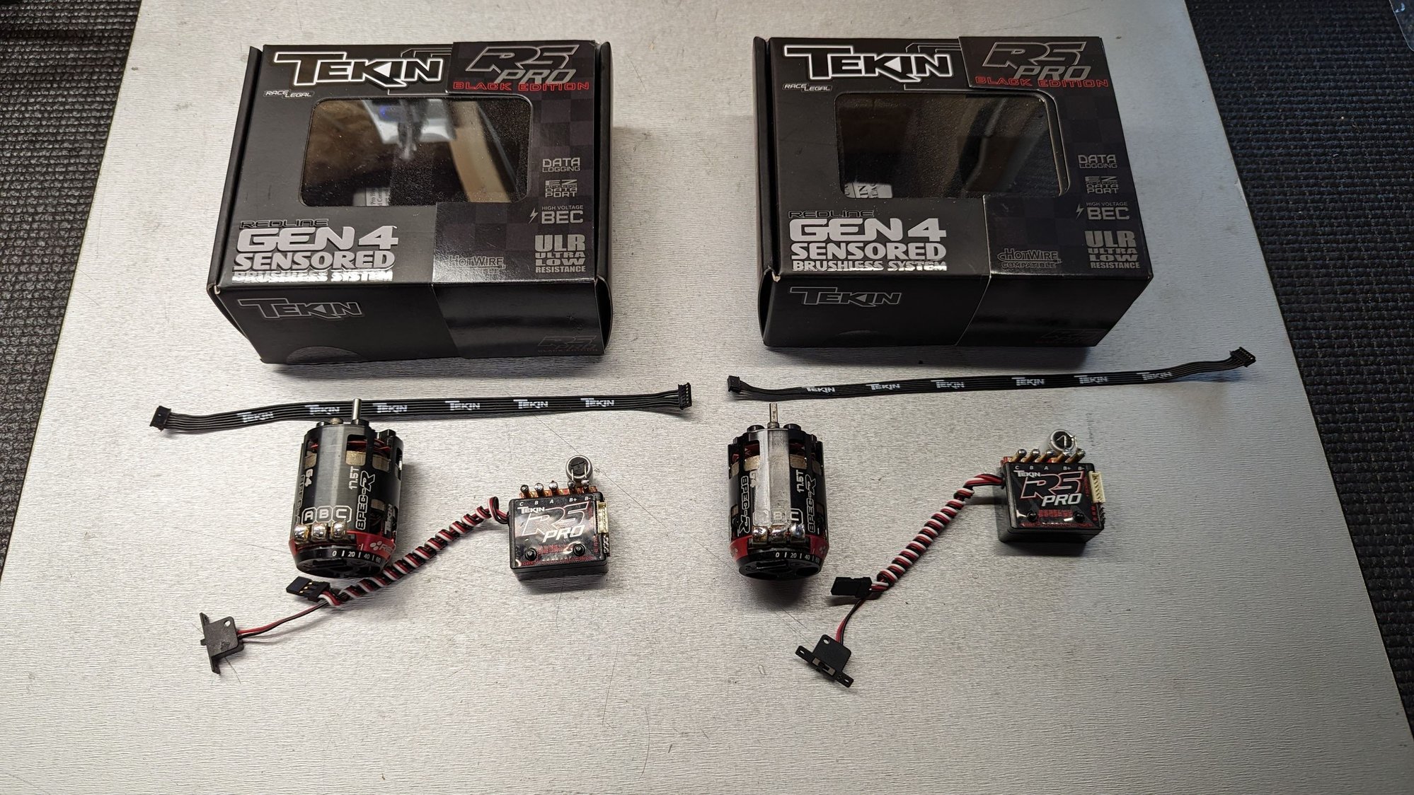 Tekin RS PRO black and Gen 4 17.5 combos x2 - R/C Tech Forums