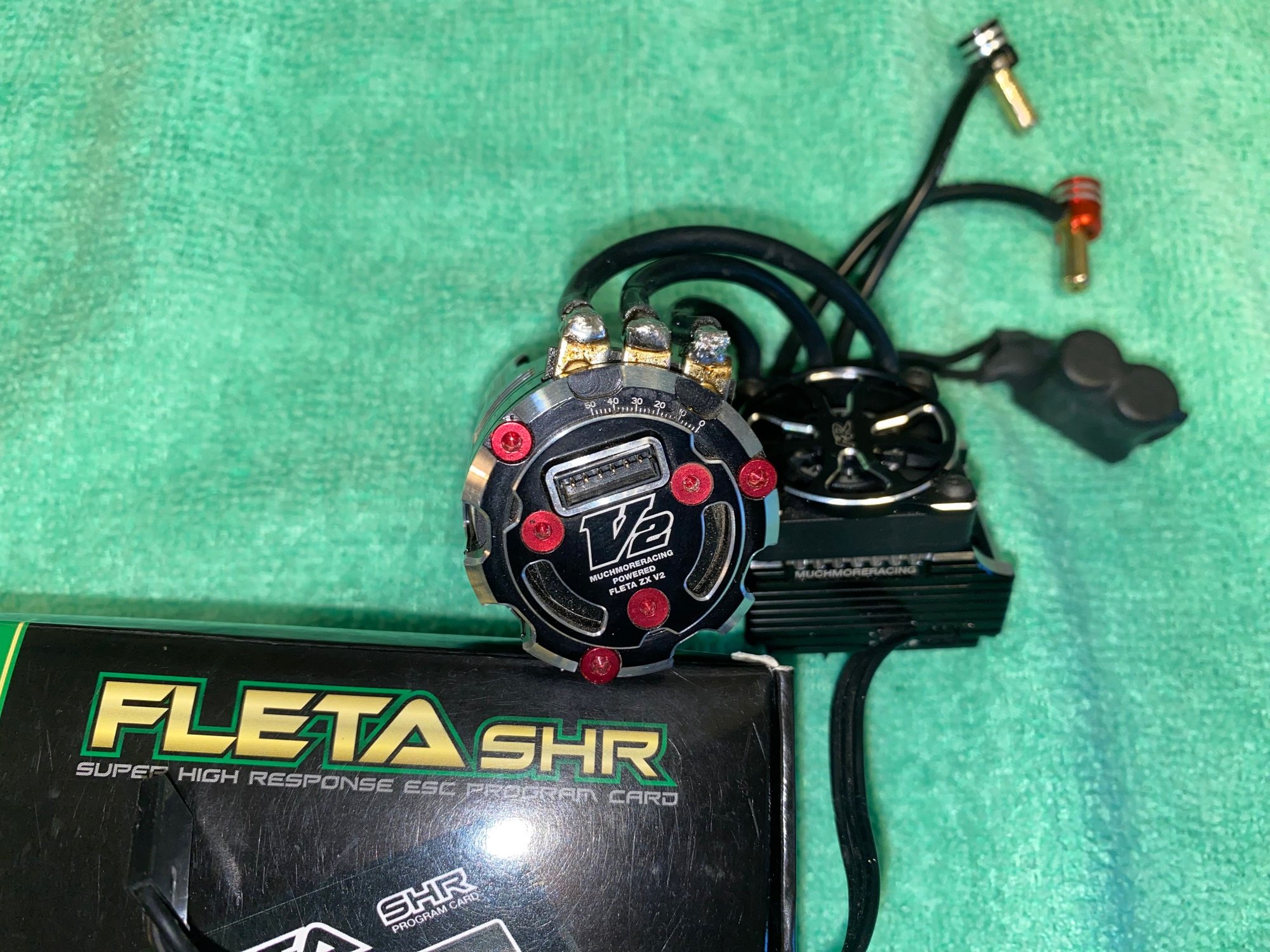 FOR SALE MUCHMORE FLETA PRO V2 SPEED CONTROL 17.5 MOTOR AND PROGRAM BOX - R/C Tech Forums
