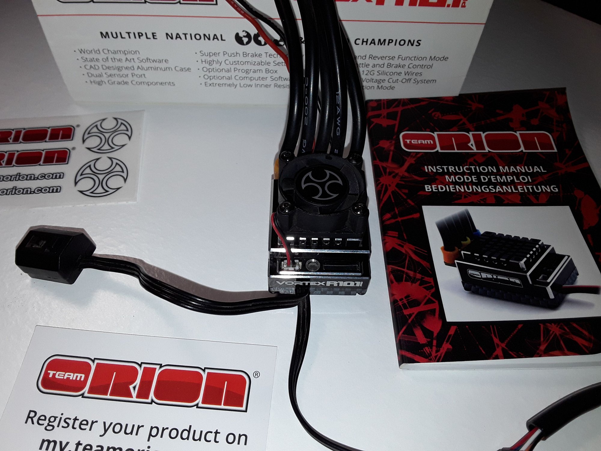 Team orion r10.1 esc 170amp 2s excellent cond. - R/C Tech Forums
