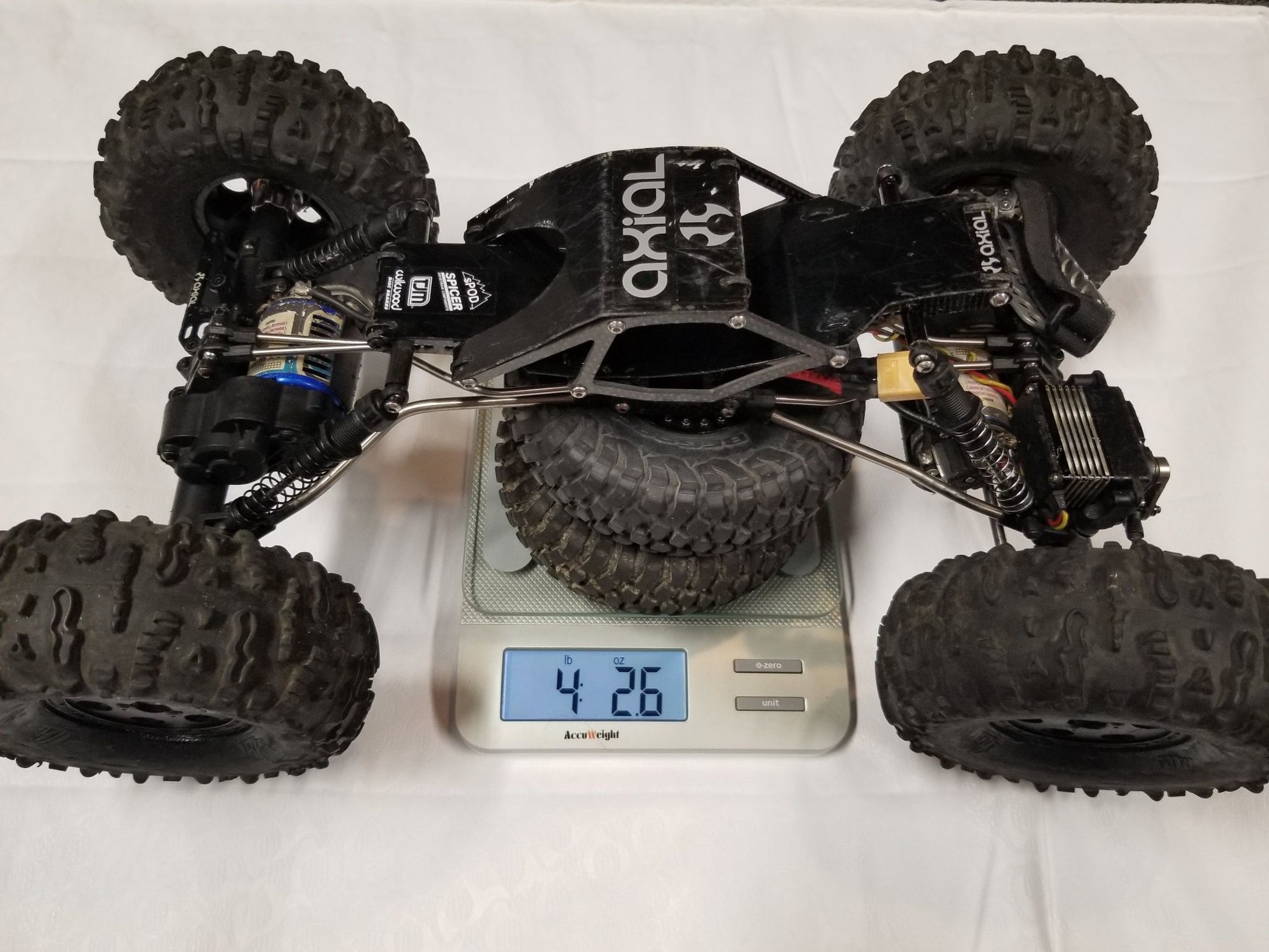 Axial XR10 Comp Crawler, CF Chassis w/ electronics - R/C Tech Forums
