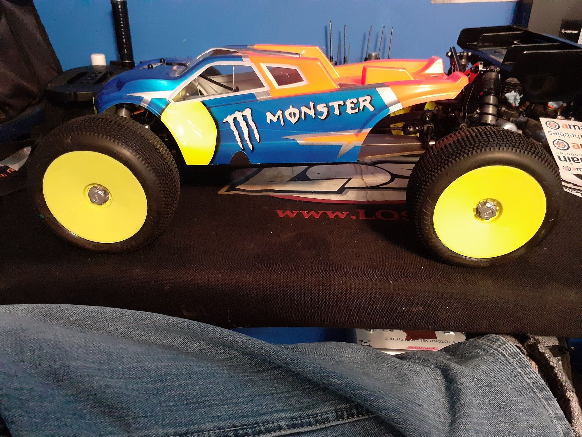 TLR custom painted 4.0 truggy body - R/C Tech Forums