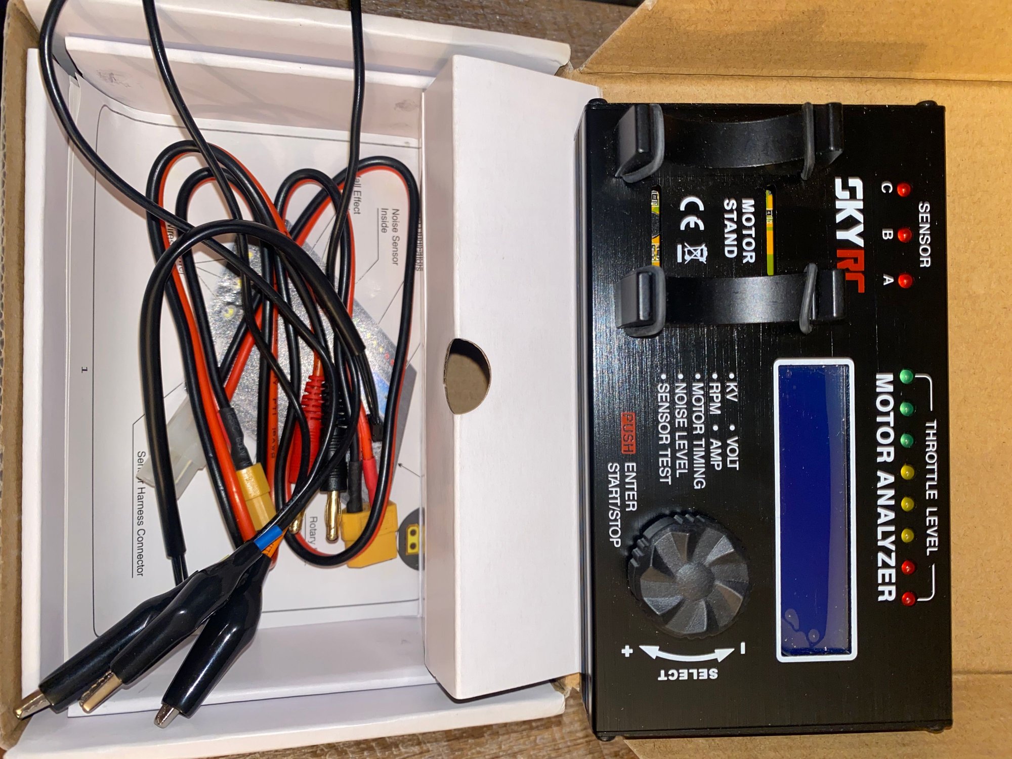 For sale SkyRC BMA-01 Brushless Motor Analyzer - R/C Tech Forums