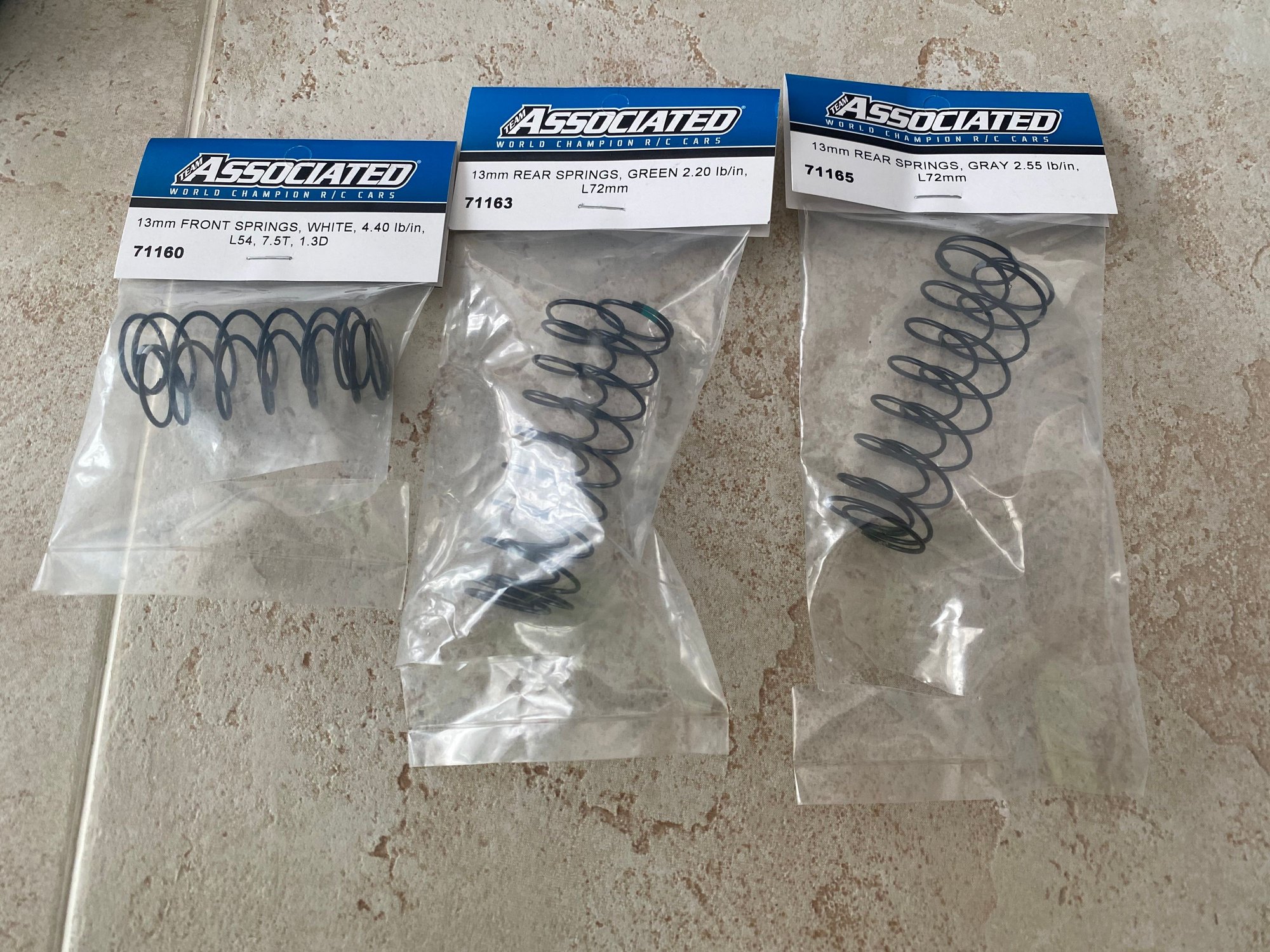 Team Associated 13mm Springs new Stadium Truck/Short Course - R/C Tech ...