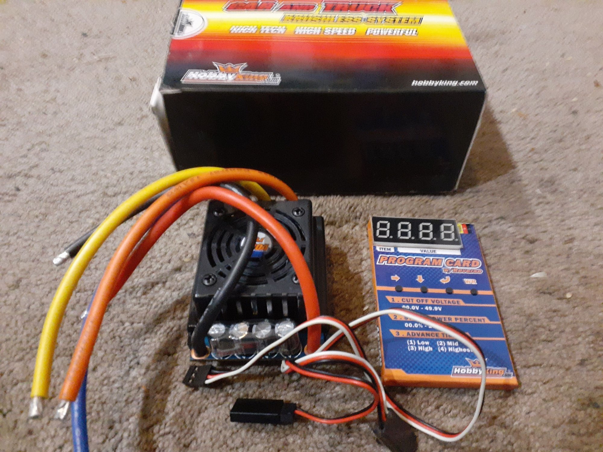 hobbyking 1/8 esc new in box - R/C Tech Forums
