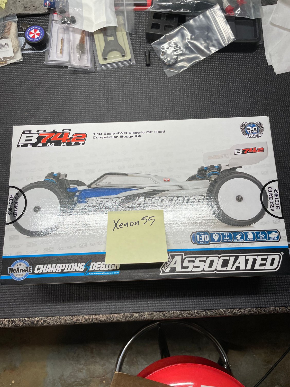 New in sealed box B74.2 carpet - R/C Tech Forums