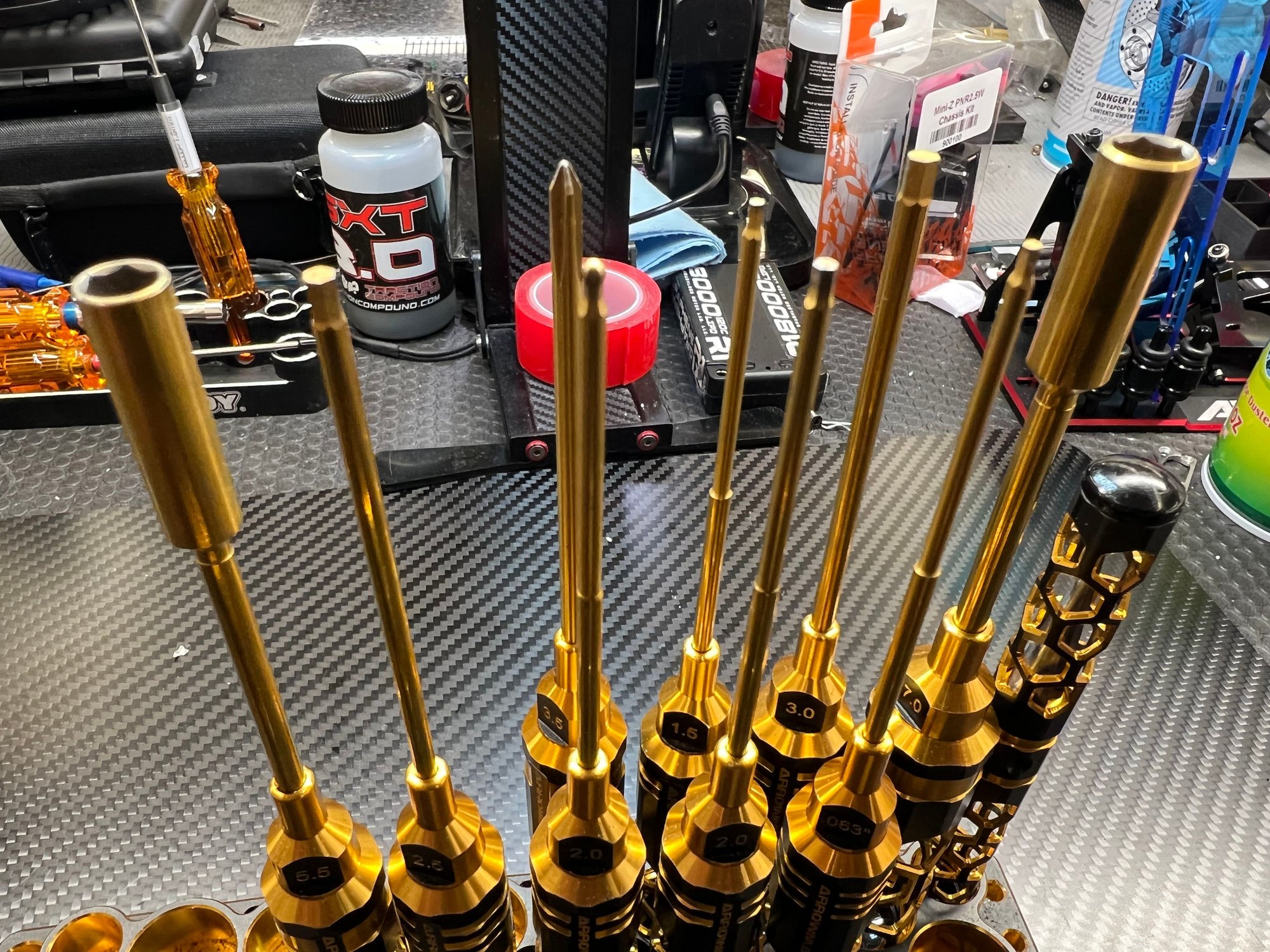 Arrowmax tool set black and gold and screw holder - R/C Tech Forums