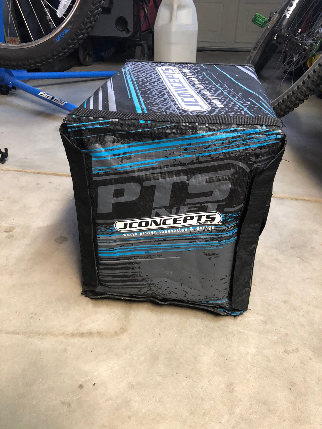 JConcepts gear hauler bag loaded with tools, accessories, and 2 ...