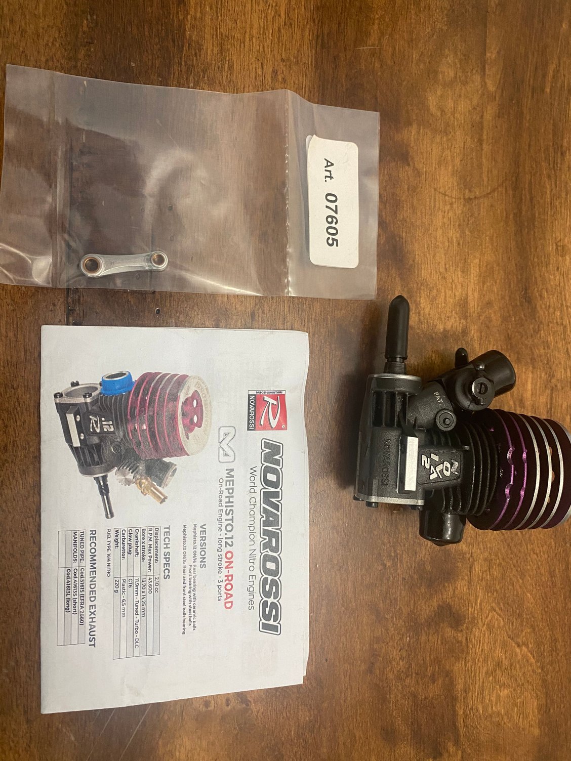 Murnan Modified Novarossi .12 engine - R/C Tech Forums