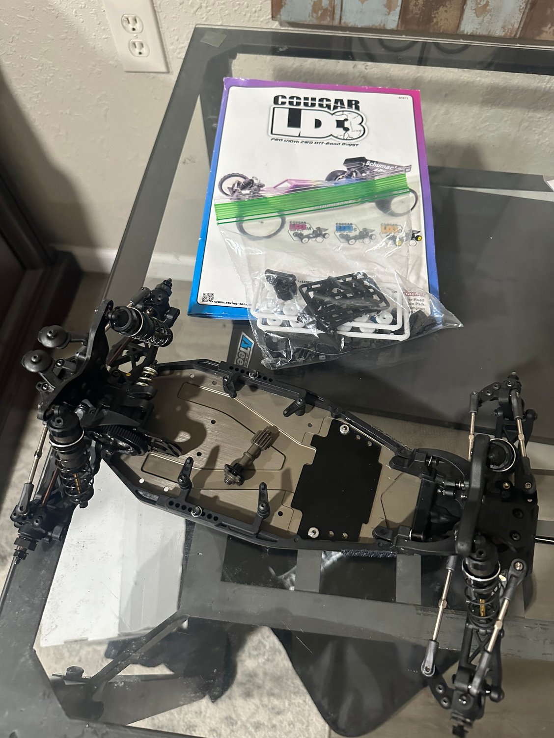 Schumacher LD3 Mod New kit built + slipper eliminator kit for stock ...