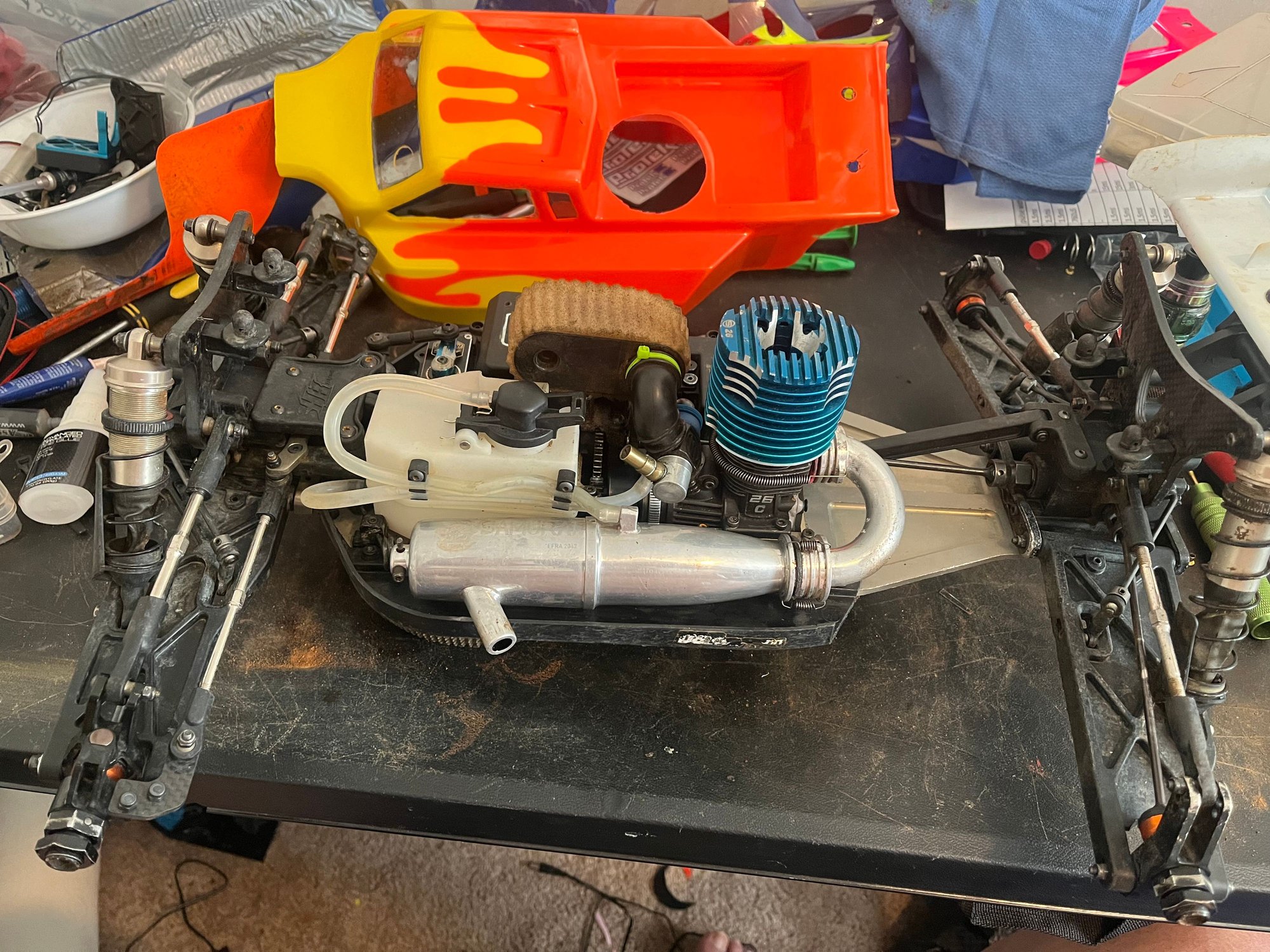 Hb d8t tessman artr truggy servos engine - R/C Tech Forums