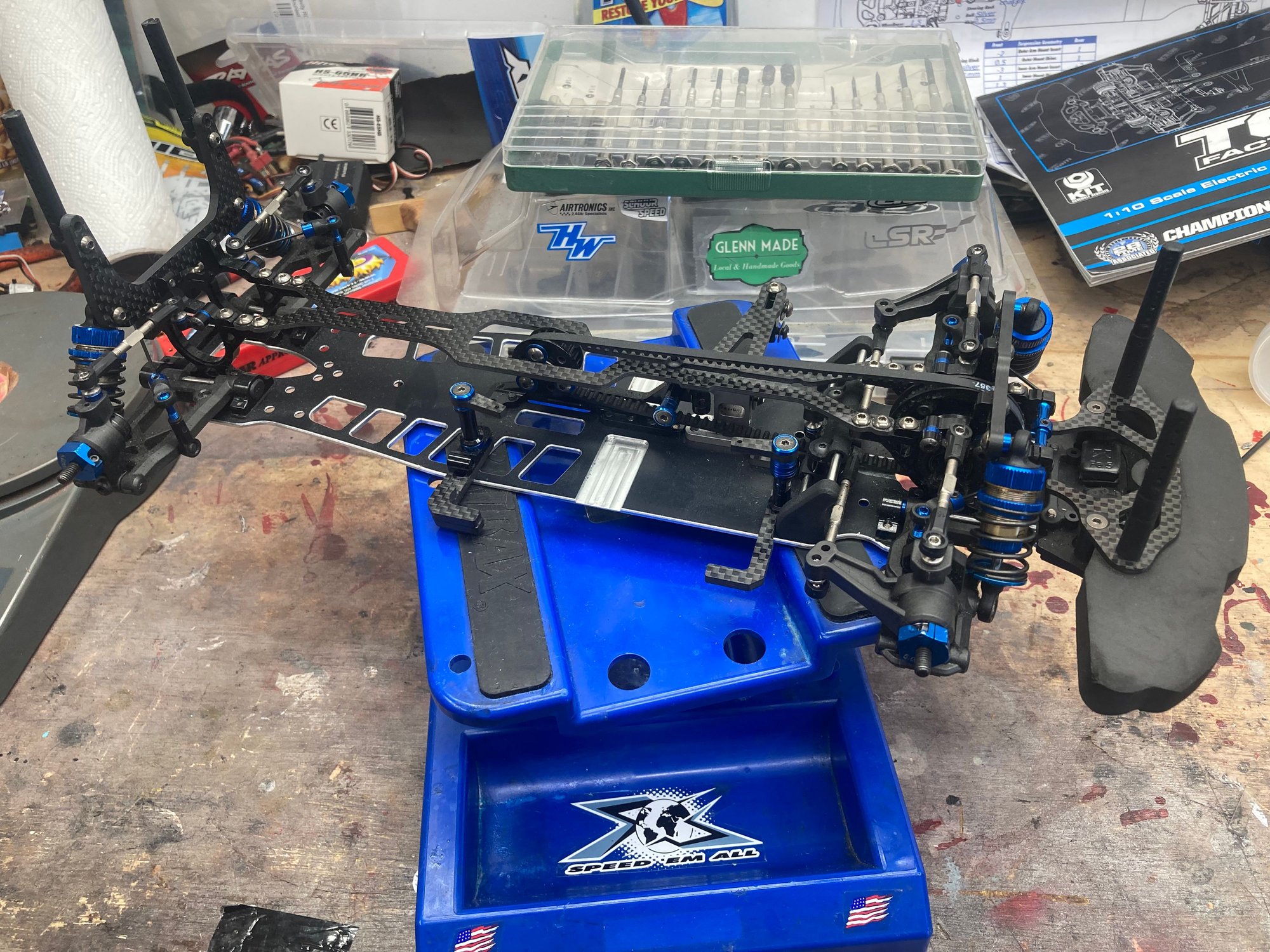 Fast Forward FF7.2F front-wheel drive conversion kit TC7.2 - R/C Tech ...