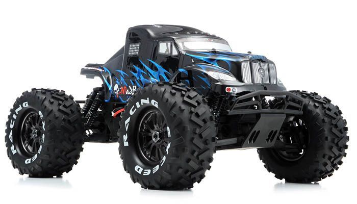 1/8Th EP Black/Blue Mad Beast RC Monster Truck Racing Edition Ready to ...