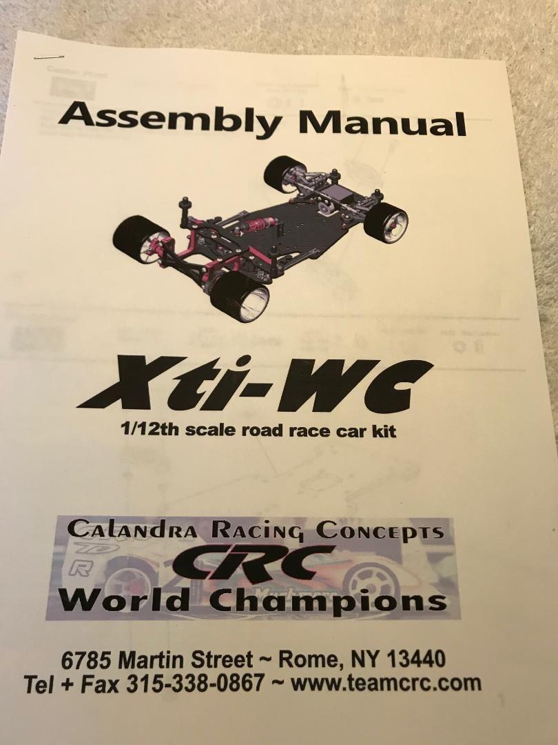 CRC Xti-WC setup for GT-12 - R/C Tech Forums