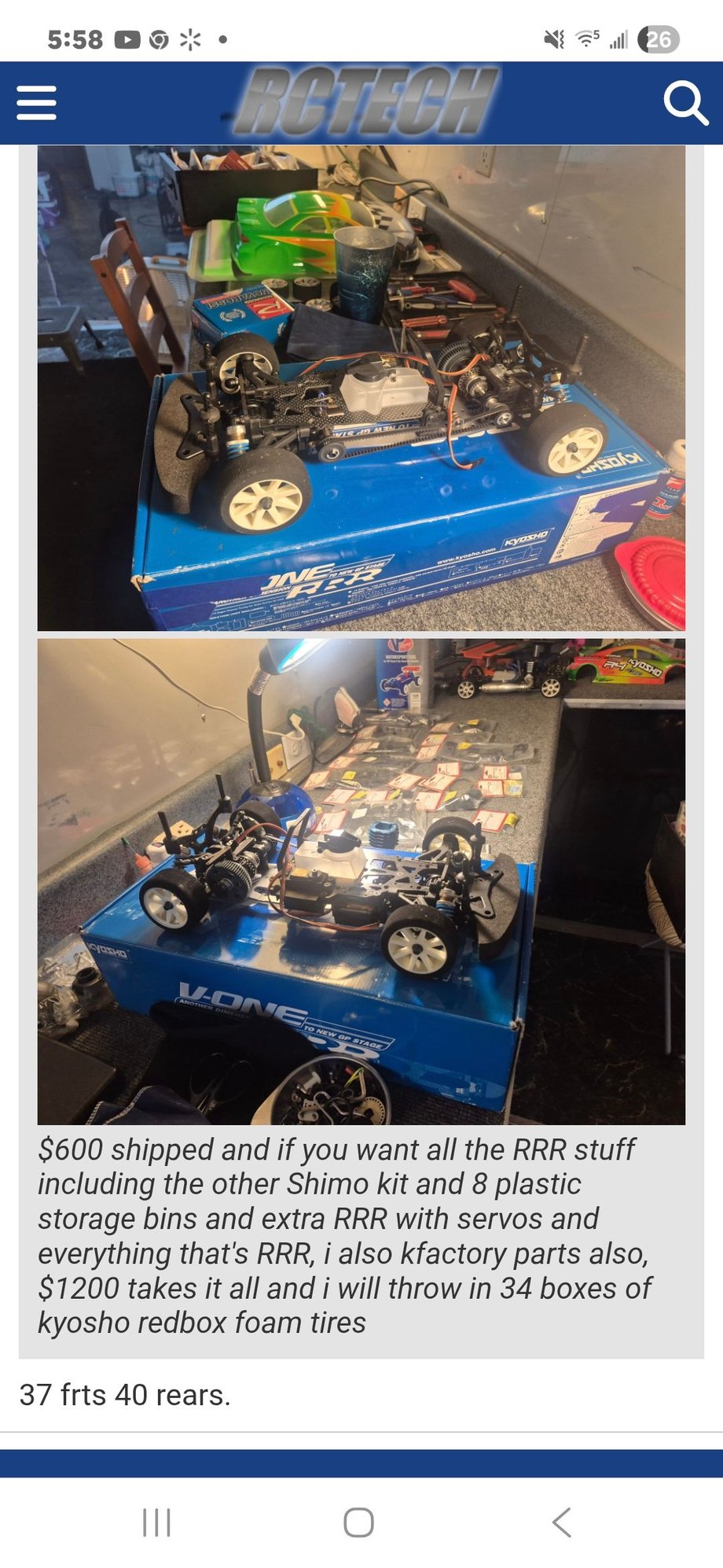 R/C Tech Forums - Kyosho VoneRRR Shimo with custom painted mazda 6 body ...