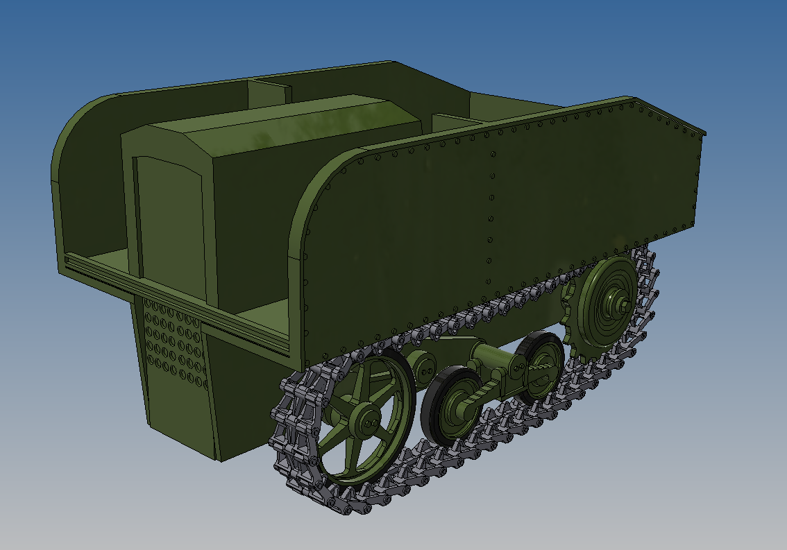 Vickers-Carden-Lloyd Utility Tractor or Artillerieschlepper VA 601 (b ...