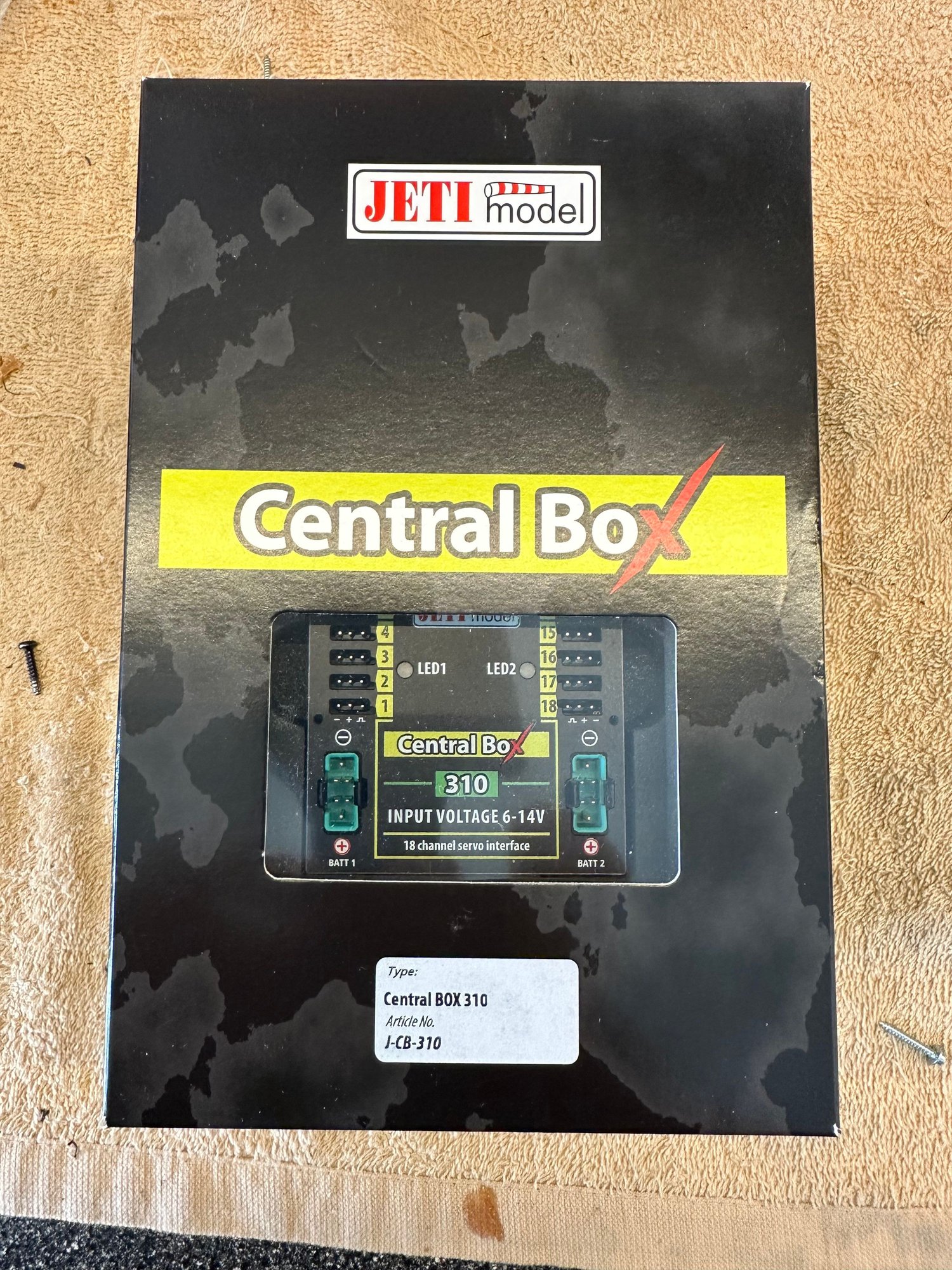 Jeti Central Box 310 NIB - RCU Forums