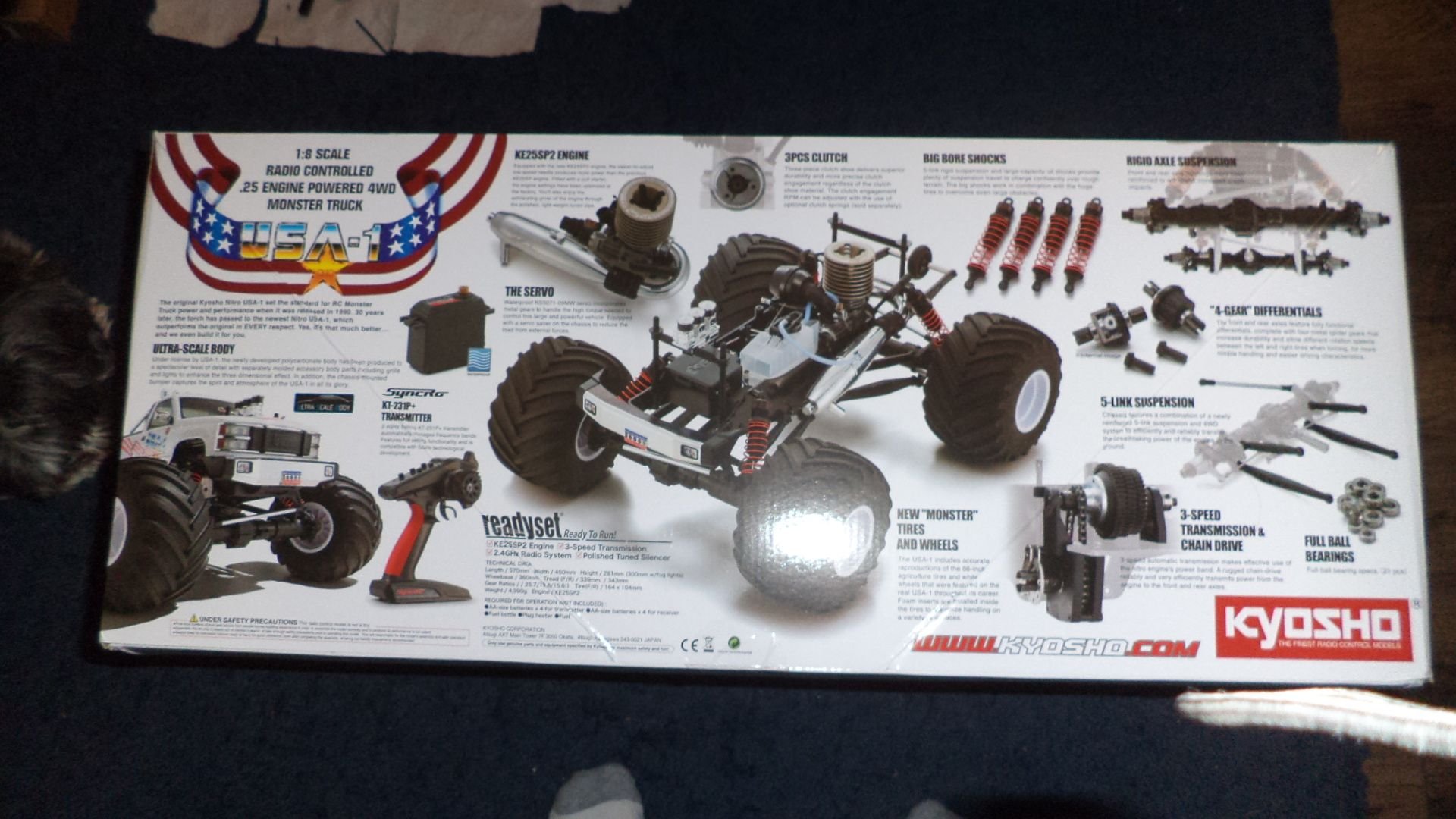 Kyosho USA-1 Nitro monster truck - RCU Forums