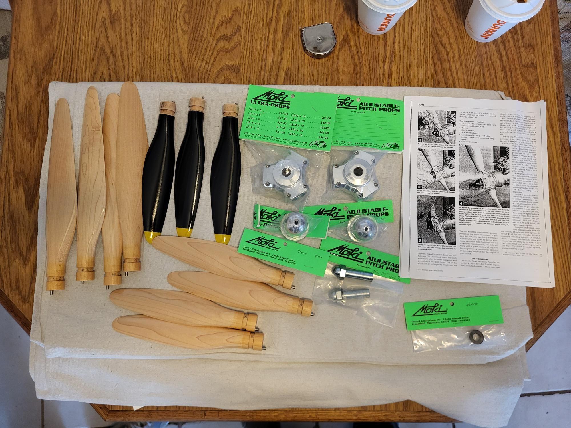 Moki Adustable pitch prop hubs - RCU Forums